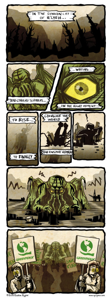 Cthulhu vs Humans – Optipess