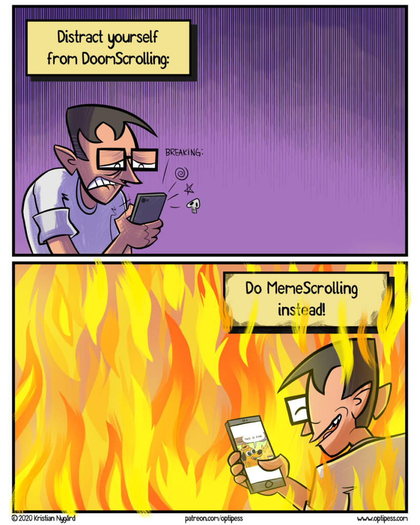 Doomed to Scroll – Optipess