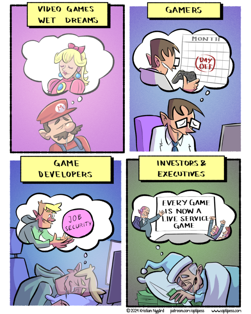 Video Games Wet Dreams – Optipess